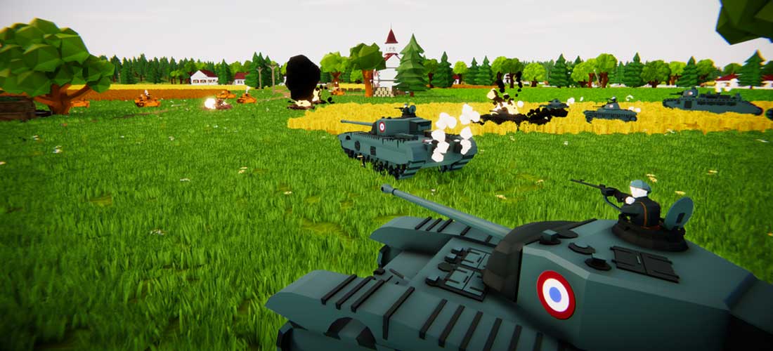 Total Tank Simulator sur HistoriaGames