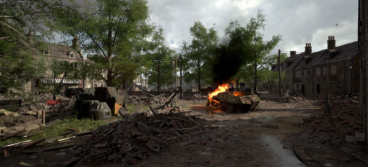 HistoriaGames - Actualité - Hell Let Loose présente la carte de Carentan